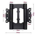 Door Hinges - Double-action Spring Hinges, Stainless Steel Swing Door ...