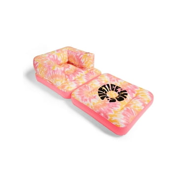 Justice 2-in-1 Foldable Pool Lounger - Lounger Float & Poolside Chair ...