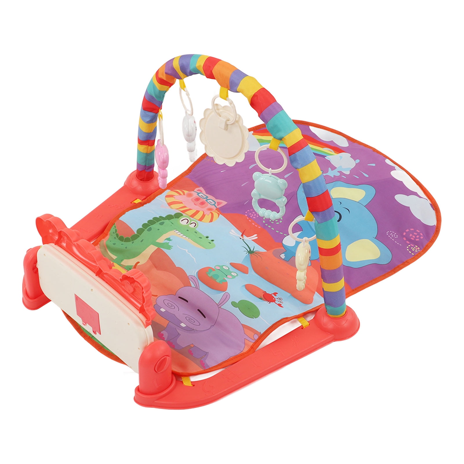 Kick Play Piano Gym Mat, Entrenamiento Visual Agradable Para La Piel ...