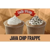 Caffe D'Vita Java Chip Latte Blended Iced Coffee Mix, 19 Oz, 6 Pack ...