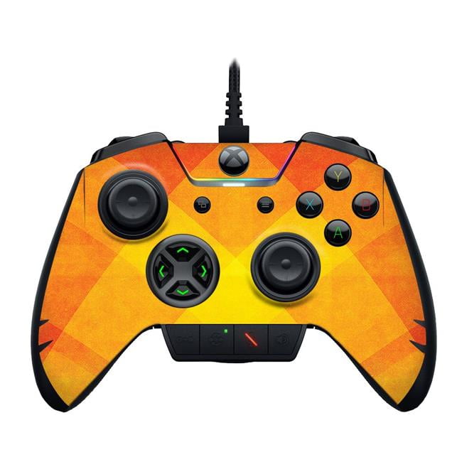 MightySkins RAOUL-Orange Texture Skin for Razer Wolverine Ultimate ...