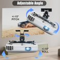 Projector Ceiling Mount Wide Pipe Universal 3-in-1 Wall Bracket with ...