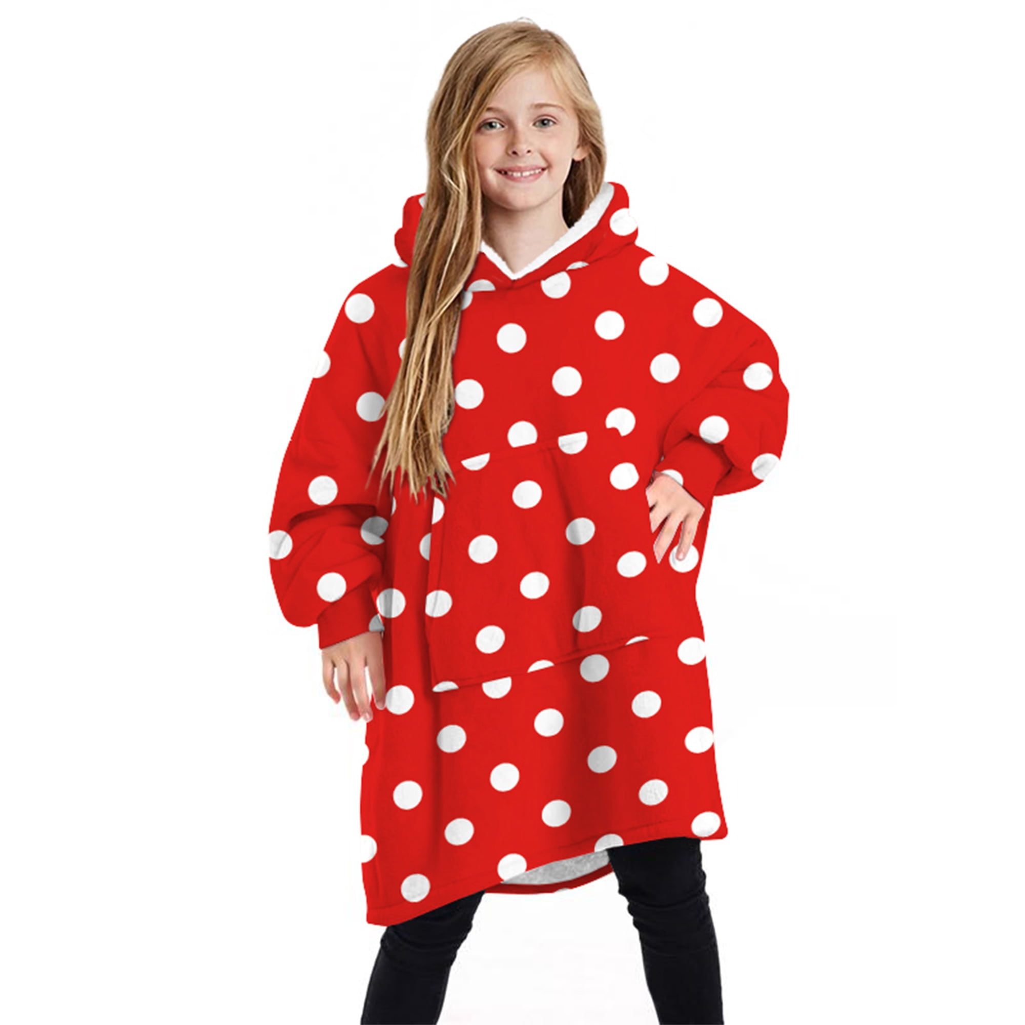 Click here for Eyiiye Oversized Hoodie Blanket Fluffy Oodie Blank... prices