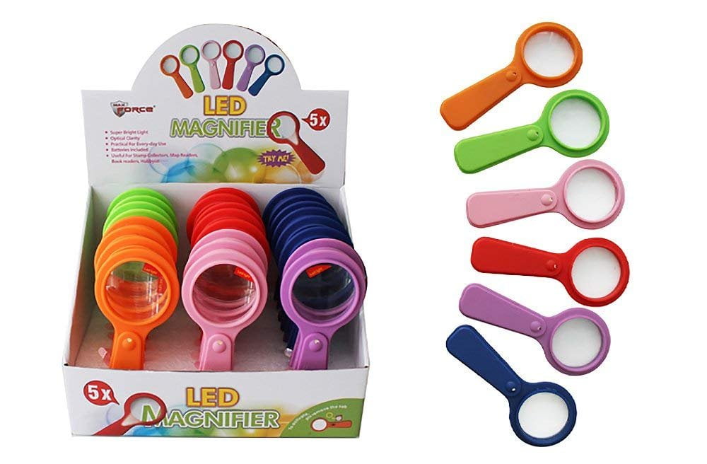 Diamond Visions Max Force MA-0114 LED 5X Handheld Magnifier MultiPack ...