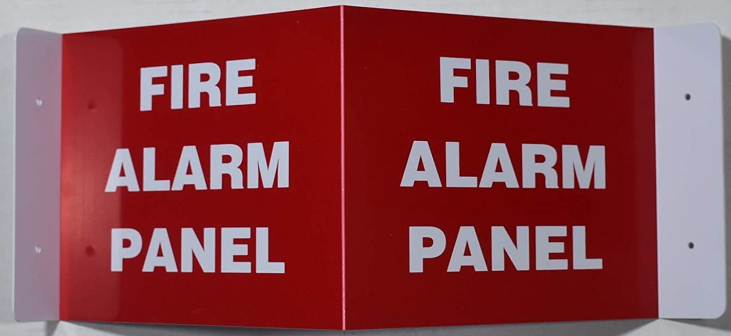 FIRE Alarm Panel Sign 3D Projection Sign/FIRE Alarm Panel Sign Hallway ...