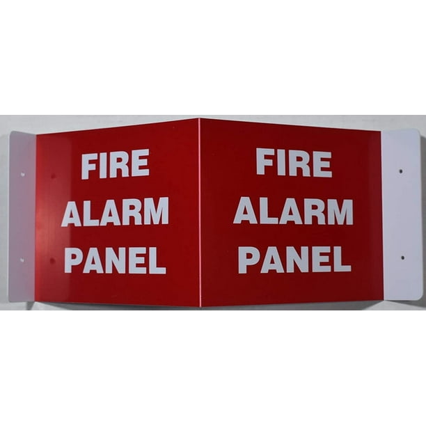 FIRE Alarm Panel Sign 3D Projection Sign/FIRE Alarm Panel Sign Hallway ...