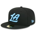 Men's New Era Black LA Clippers 2024/25 City Edition Alternate 59FIFTY ...