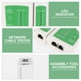 Network Cable Tester LAN RJ45 RJ11 Cat 5 Ethernet Line Tool Internet ...