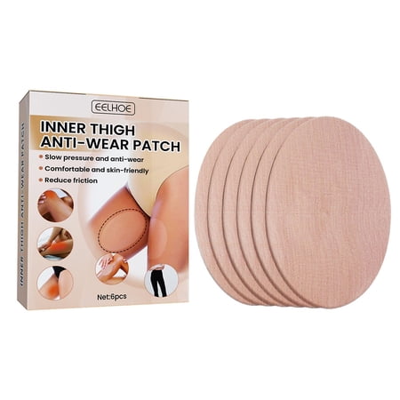 EELHOE 6PCS Thigh Anti-wear Patches Elastic Comfort Adhesive Waterproof ...