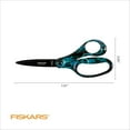 Fiskars 7" Designer Kids Student Scissors, 12+, Neon Swirl - Walmart.com