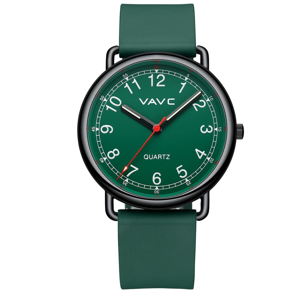 VAVC Nurse Watch Women with 24hr Big Dial 41MM Easy to Read for Female ...