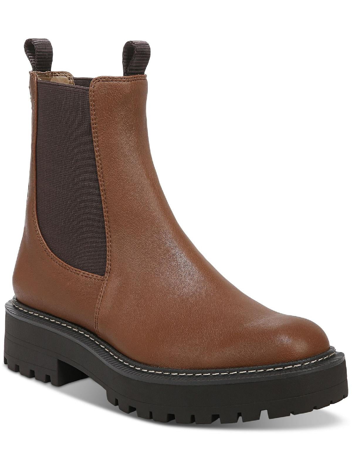 Sam Edelman Womens Laguna Leather Ankle Chelsea Boots - Walmart.com