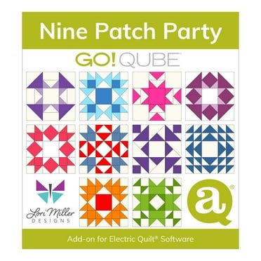 AccuQuilt Plastic, Metal Die-Cut Dies for 8-Piece Fabric Quilting ...