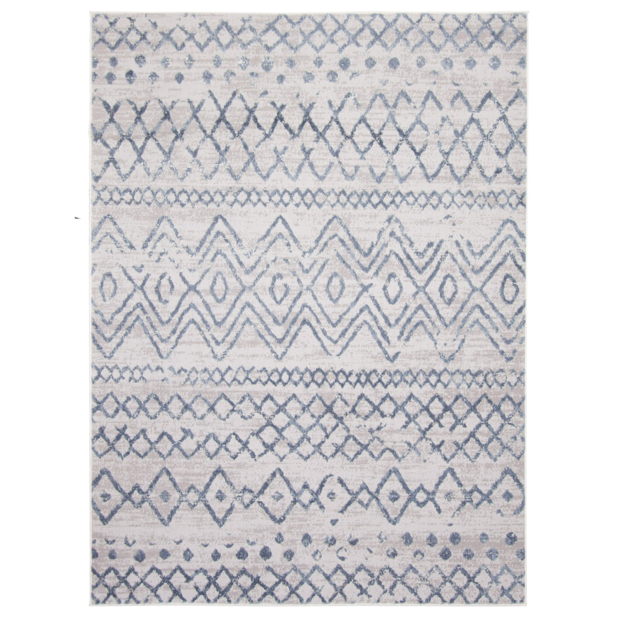 Click here for Alfresco Decor Astrid Blue Rug 53 X 73 53 X 73 prices
