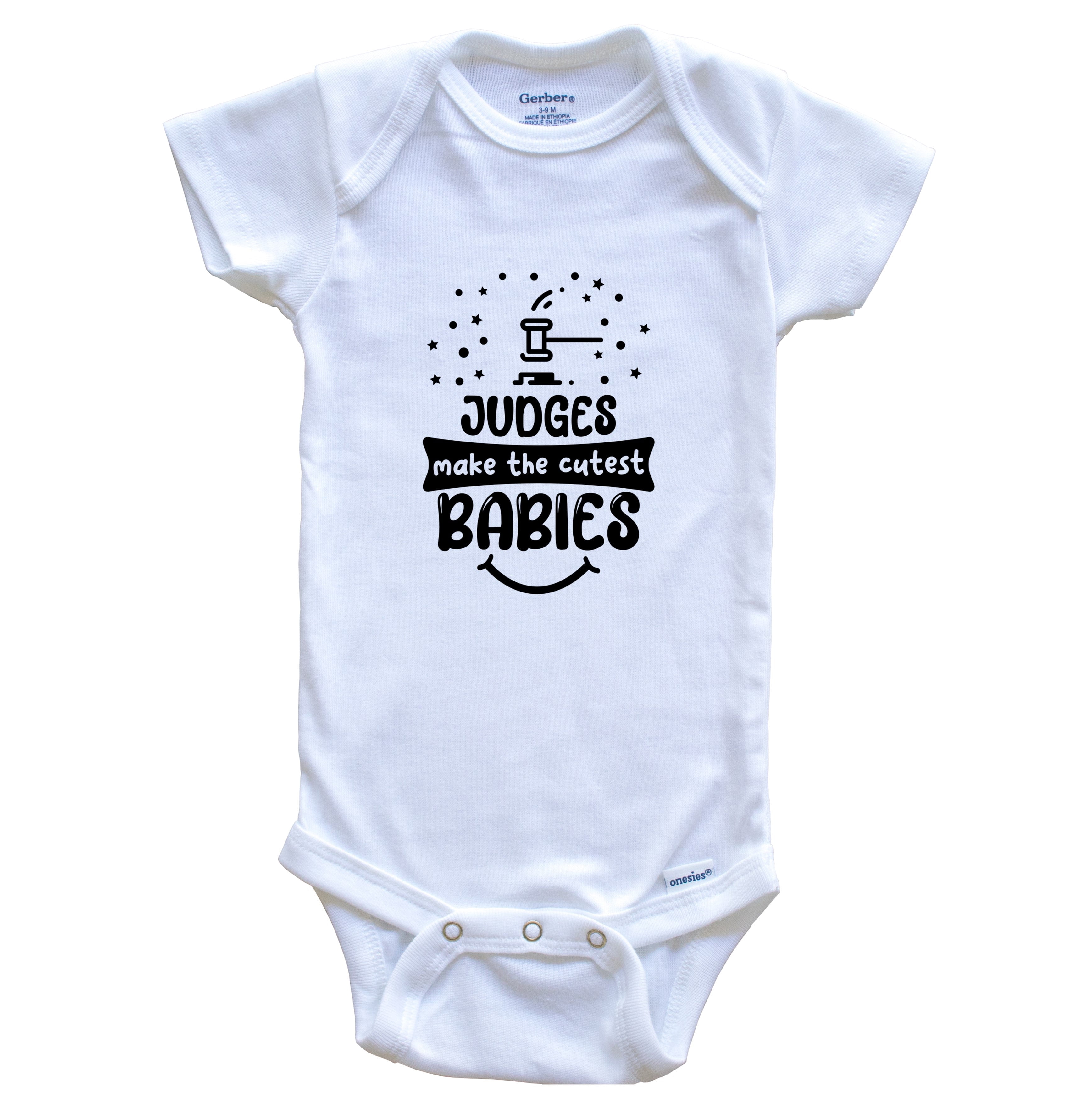 Judges Make The Cutest Babies Funny Judge One Piece Baby Bodysuit ...