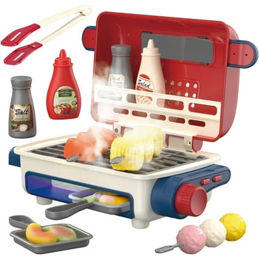 Barbie Cook ‘n Grill Restaurant Playset with 30+ Pieces Including Pizza ...