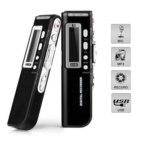 Long Recording 8 GB 650Hr USB LCD Screen Display Mini Digital Audio ...