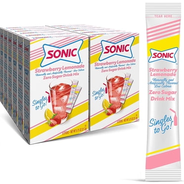 4C Sugar Free Drink Mix Sticks Flavor: Lemonade (24 stick box), Size: 6 ...
