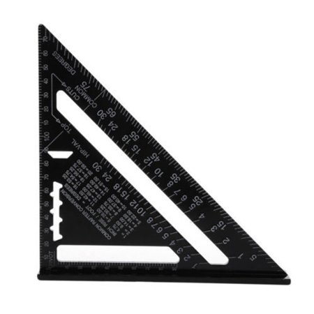 Hot Sale! Triangular plate 90 degrees 45 degrees square ruler black ...