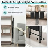 Costway 3 Step Indoor Kitchen Ladder, Collapsible Adult Step Stool with ...