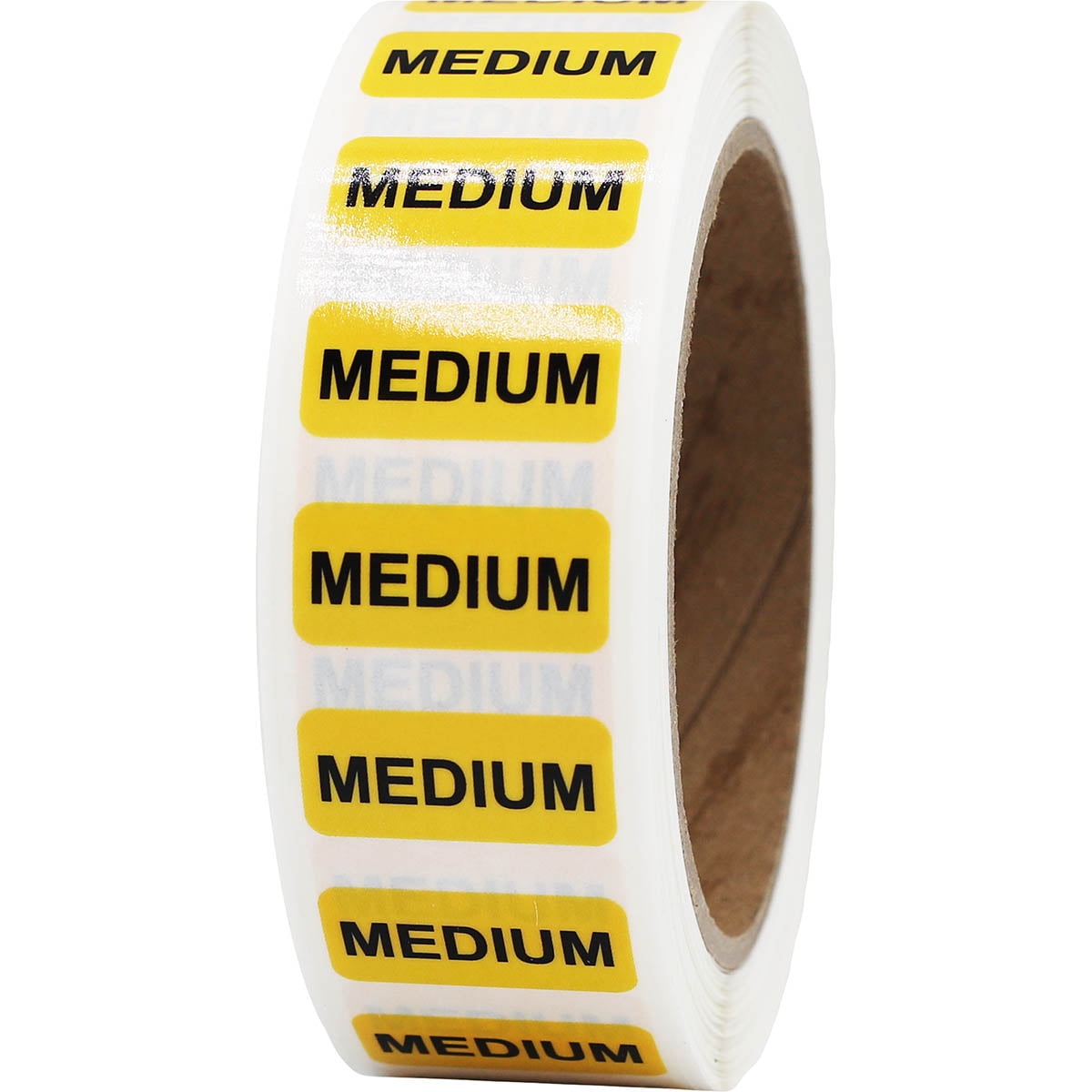 Standard Medium Clothing Size Strip Labels for Retail Shirts | 1.25 x 8 ...
