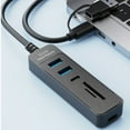 5 In 1 Memory Card Reader Adapter USB3.0 USB2.0 Type C Port For ...