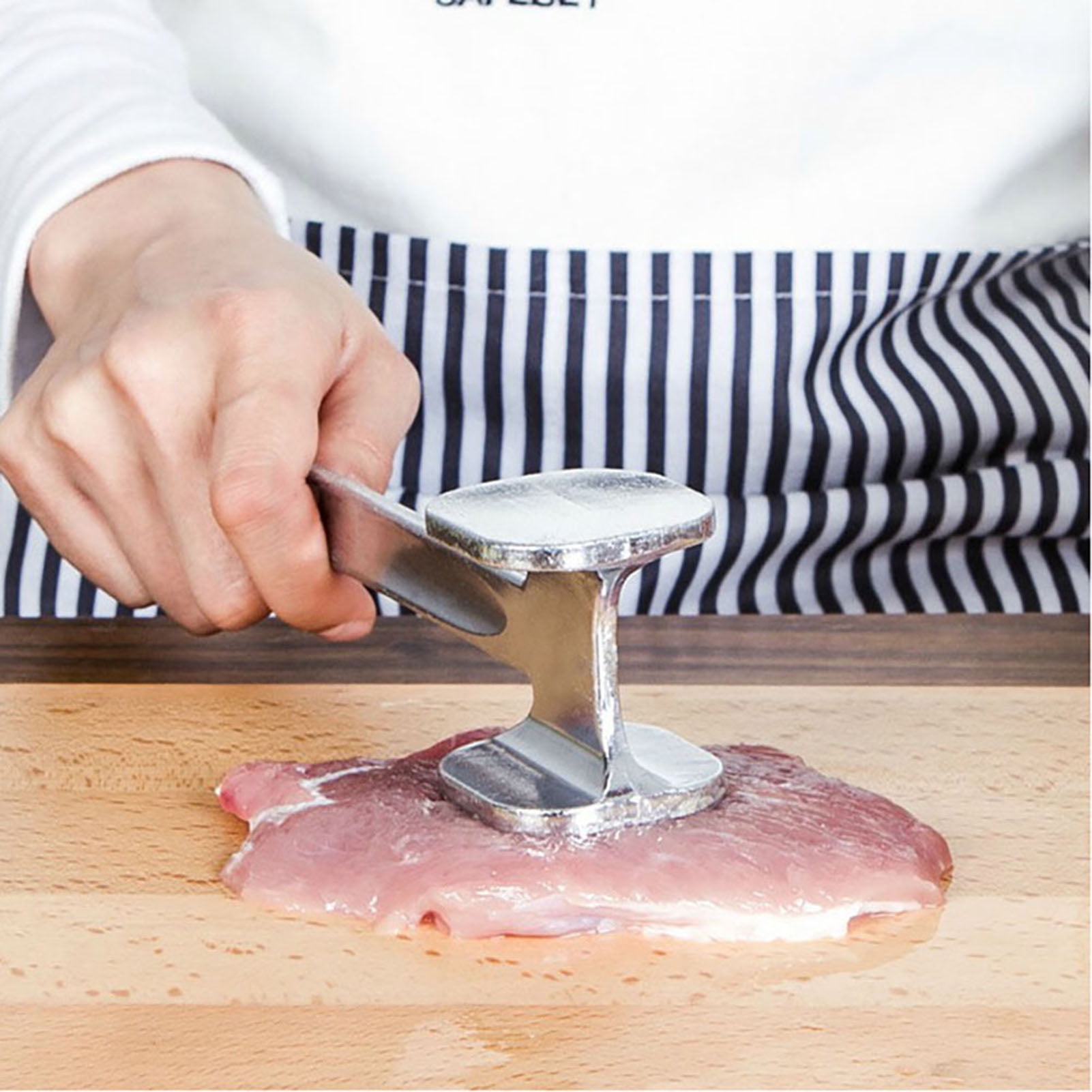 Buy Limei Meat Tenderizer Tool, Heavy Duty Meat Mallet, Meat Hammer ...