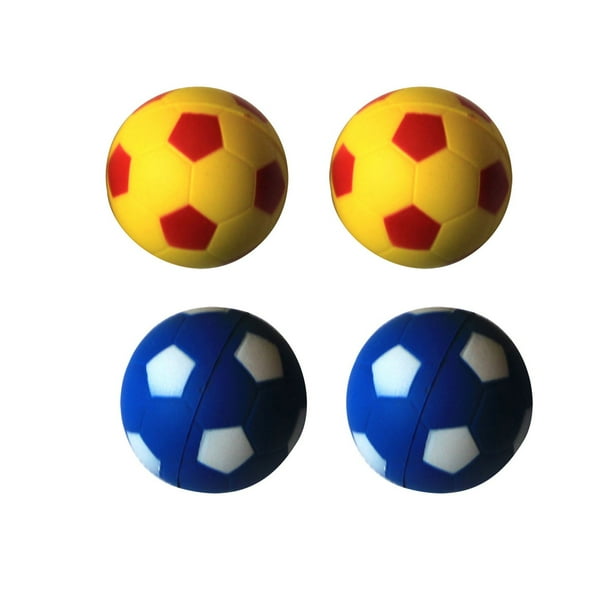 6-Pack Bouncing Sponge Soccer Ball, Yellow/Blue, 12 Pieces - Walmart.com