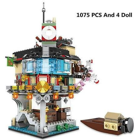 New 2021 New Series City Gardens Temple Of Airjitzu Ninja House Village ...