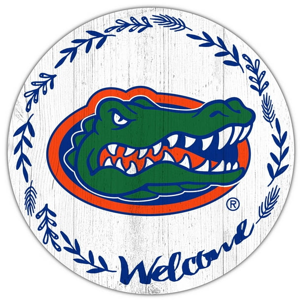 Florida Gators 12" Welcome Circle Sign - Walmart.com - Walmart.com