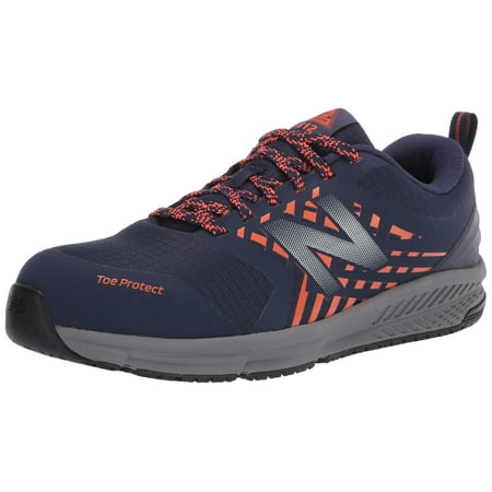 New Balance Men's 412S V1 Industrial Shoe, Team Navy/Team Orange ...