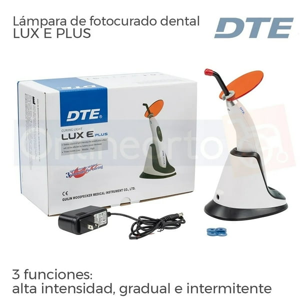 Lámpara Fotocurado Resinas Dental Inalámbrica Lux E DTE LAMPARA-LUXE | Walmart en línea