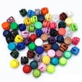 VerPetridure 50pcs Double Hole Colorful Spring Cord Lock Elastic ...