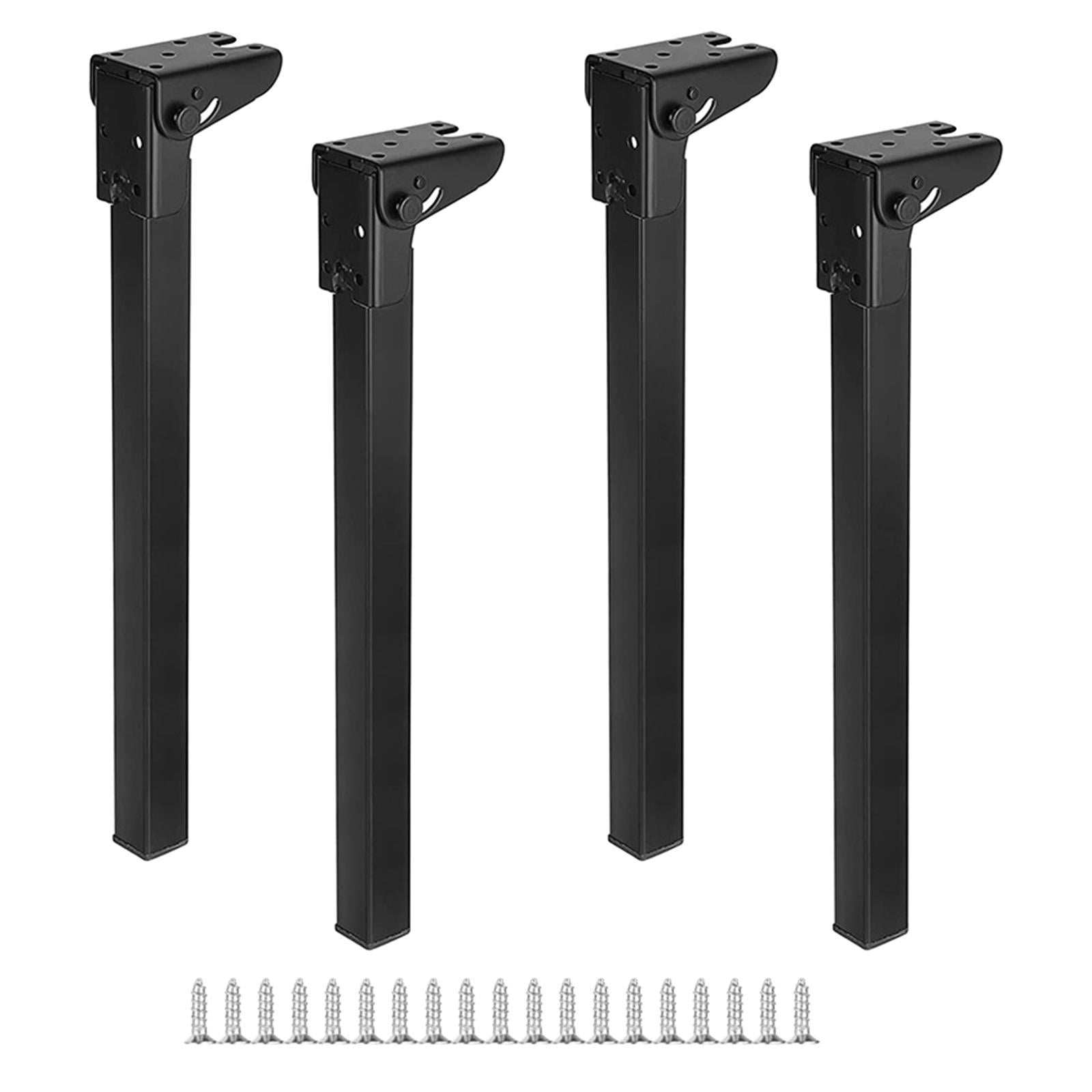 4 patas de mesa plegables para bricolaje, patas de escritorio ...