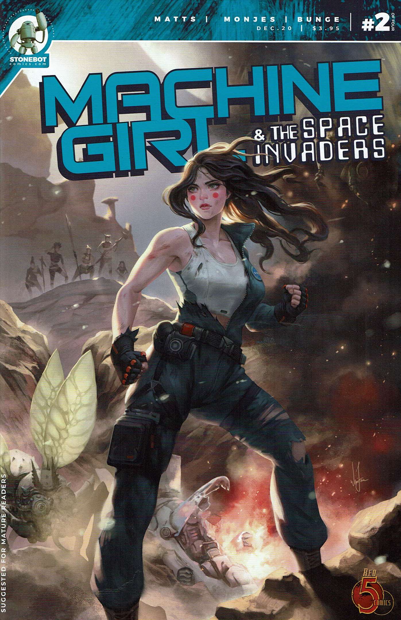 Machine Girl And the Space Invaders #2 VF ; Red 5 Comic Book - Walmart.com