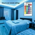 AuraLED Remote-Controlled 6.5’ Trimmable RGB LED Strip Light - Walmart.com
