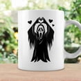Creepy Horror Ghost Heart Hands Happy Halloween Coffee Mugs - Walmart.com