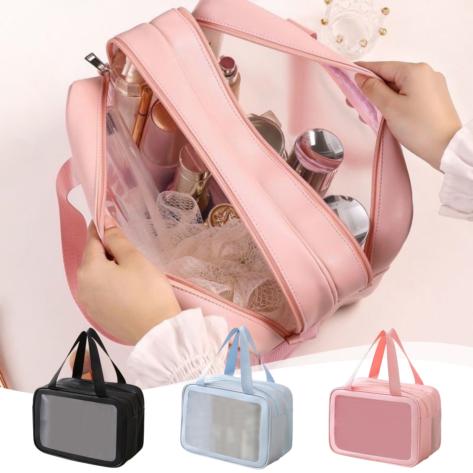 Click here for Sentmoon Makeup Bag Organizer Toiletry Bags Large... prices