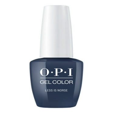 OPI GelColor Gel Nail Polish, Less Is Norse, 0.5 Oz - Walmart.com