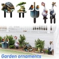 2D Flat Female Duck Garden Stake, 25×8.5cm Waterproof Acrylic Yard Sign ...