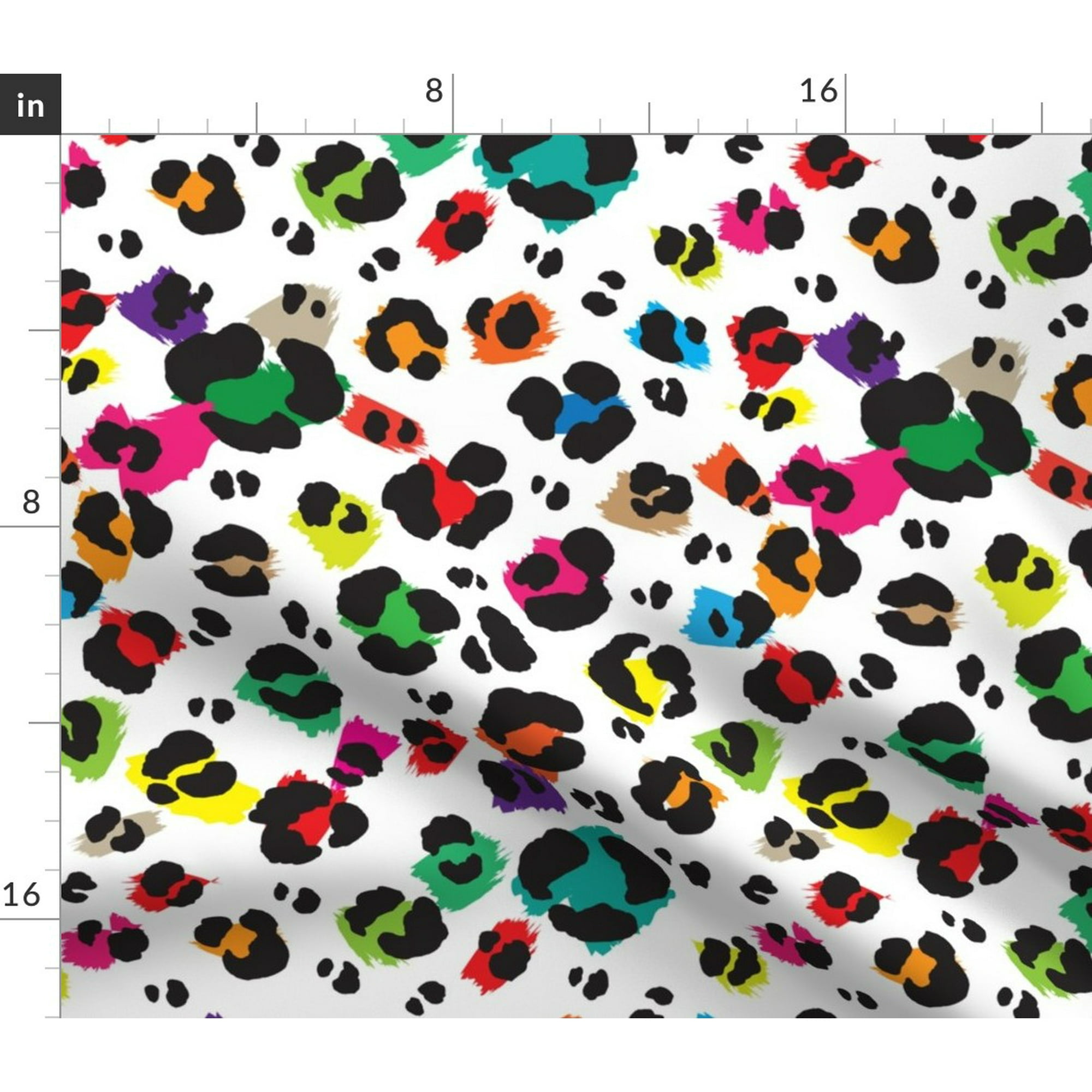 Rainbow Leopard Print