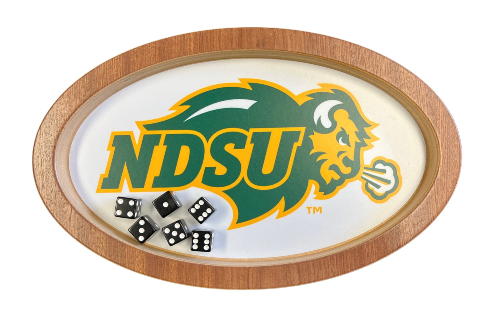 Across the Board NDSU Bison Farkle Dice Game, Officially Licensed ...