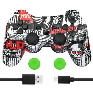 2 Pack Controllers for PS3 ,Wireless Playstation 3 Gaming Controller ...
