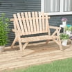 "Convertible Furniture, Convert a Bench 60"" Outdoor Patio Bench/Table ...