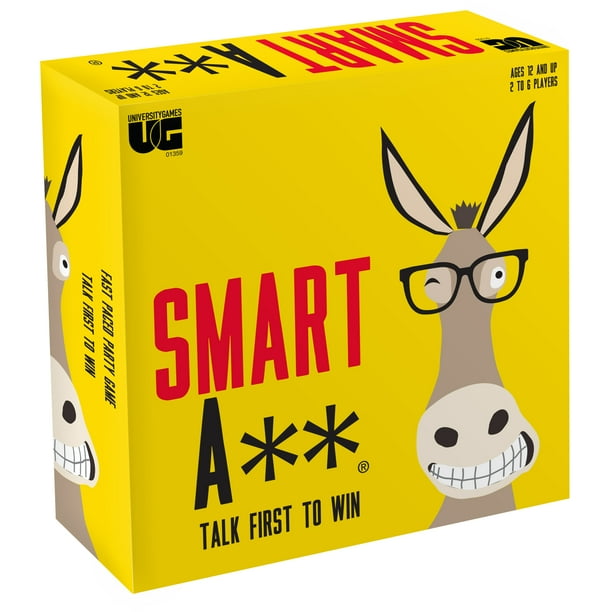 Smart A** Party Game from University Games, 2 to 6 Players Ages 12 and ...