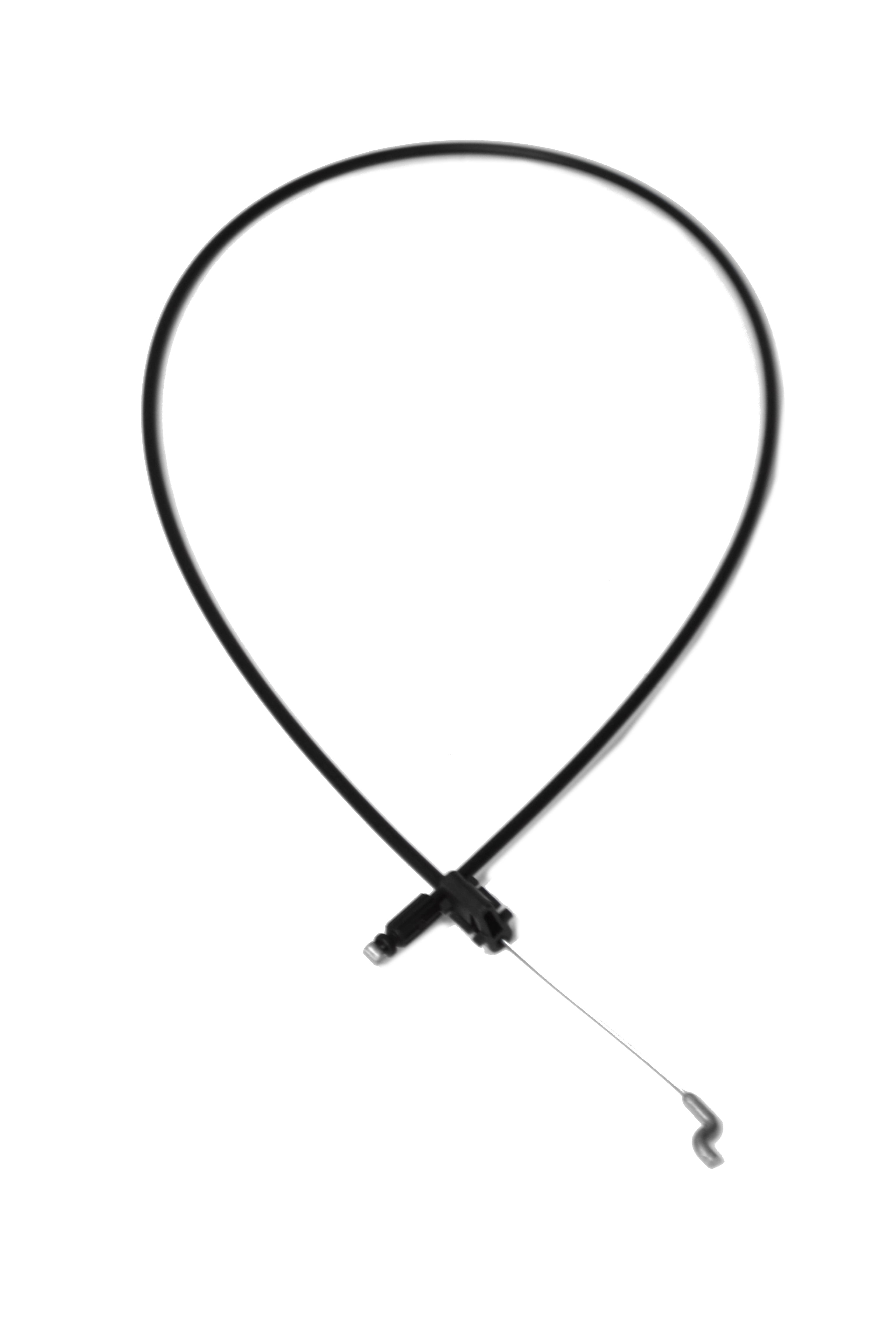 Recliner Handle Cable 3.85" Exposed Wire, 6mm Barrel, 40.25" w S-tip ...