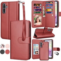 For Samsung Galaxy A36 5G Case Wallet with Card Holder, Lanyard and ...