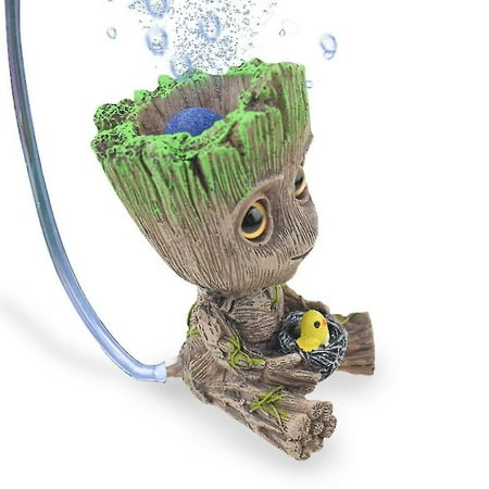 Aquarium Accessories Baby Groot Home Fish Tank Decoration Aquarium ...