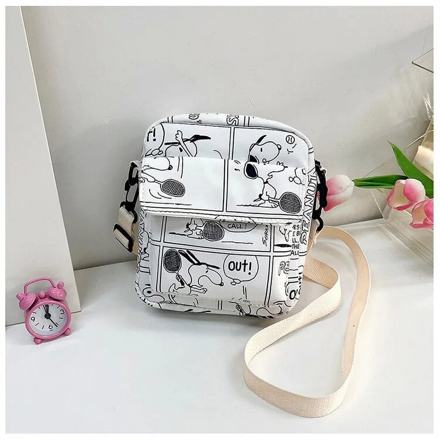 Click here for Yening Snoopy Crossbody Bags For Ladies Kawaii Pur... prices