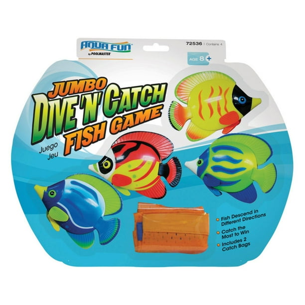 Poolmaster Jumbo Dive N Catch Fish Game for Swimming Pools - Walmart ...